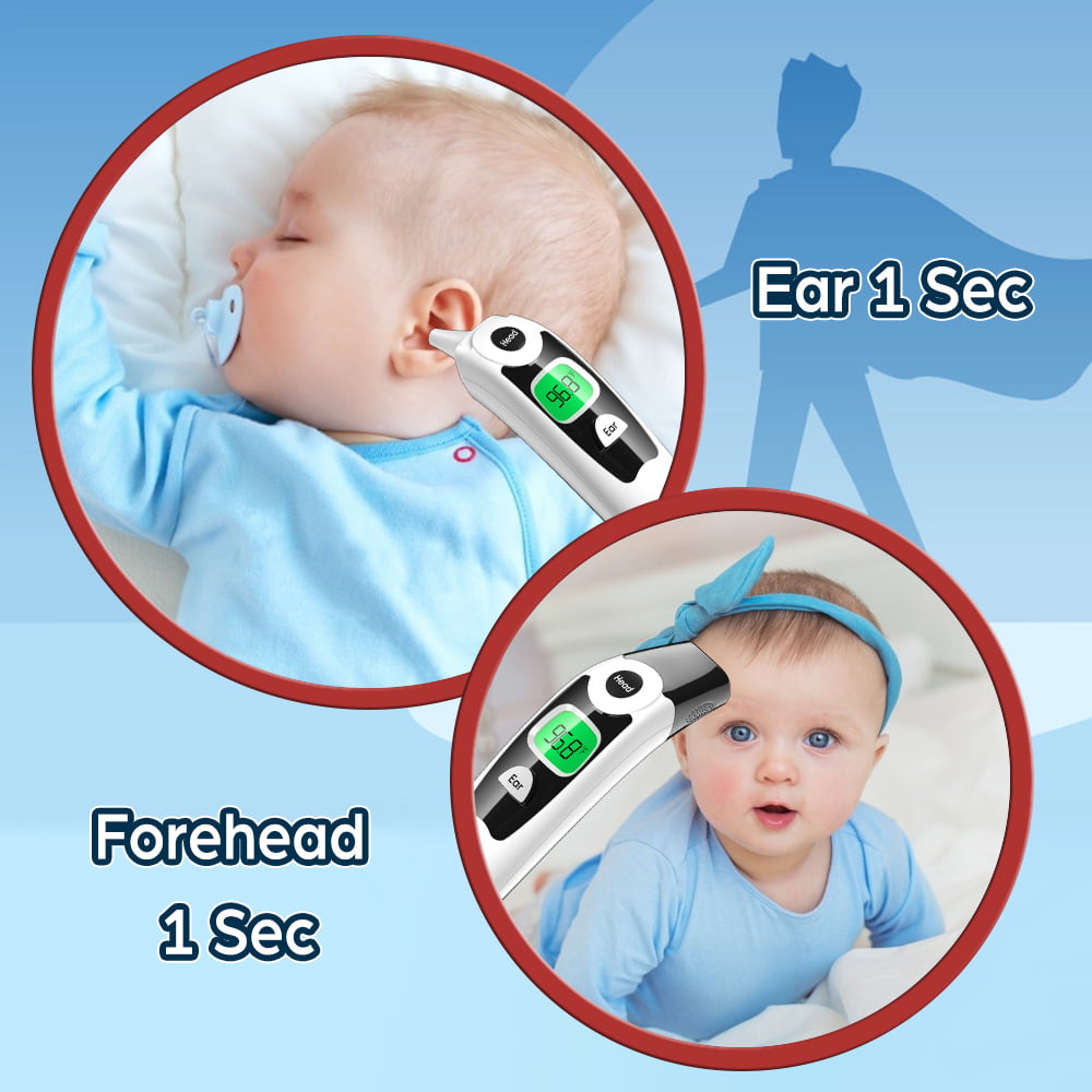 Metene Forehead and Ear Thermometer, Infrared Thermometer – mitimioral